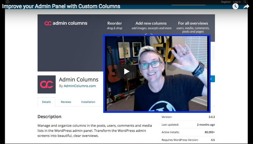 Improve Admin Panel WordPress With Free Plugin